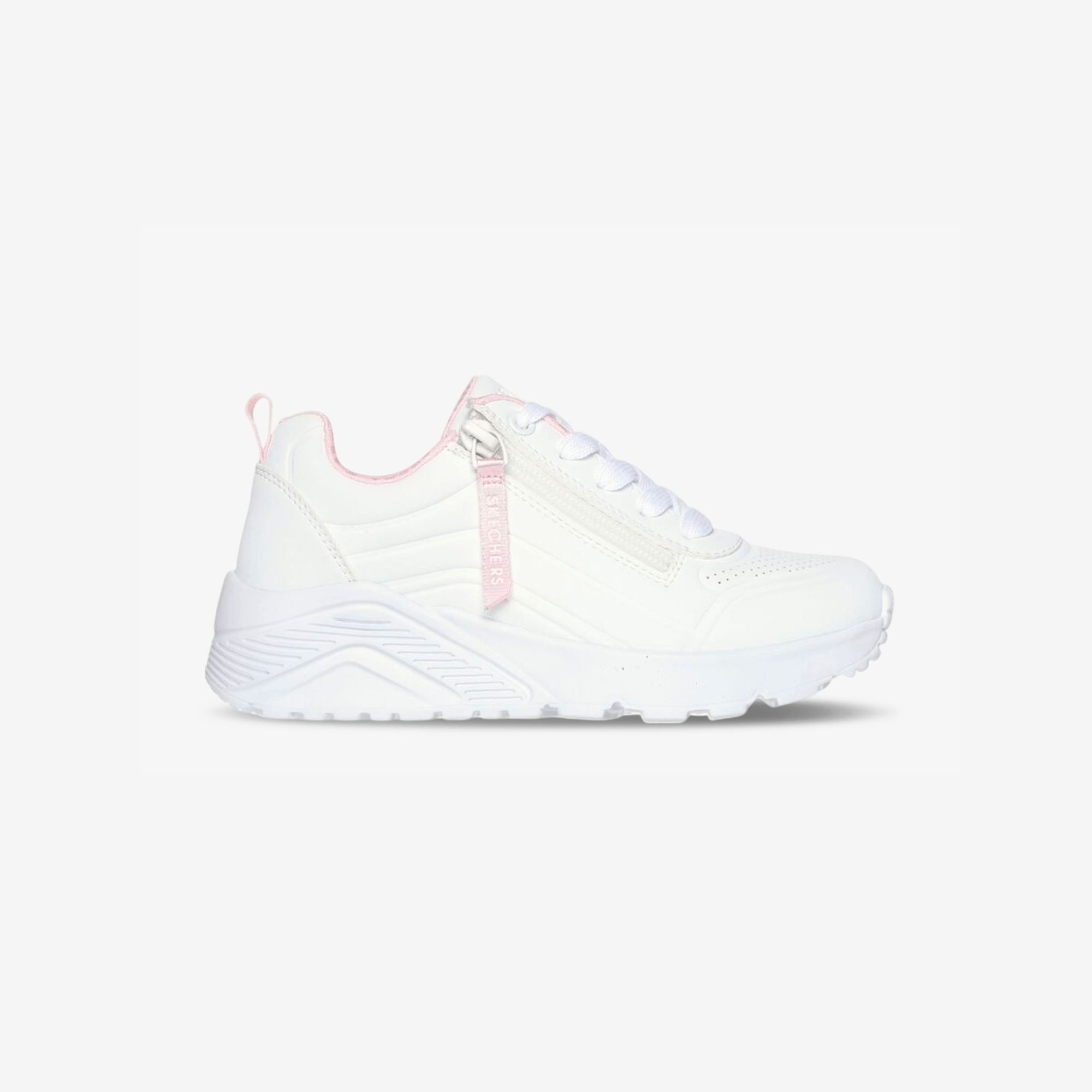 Tenis Skechers Uno Lite Nina Blanco