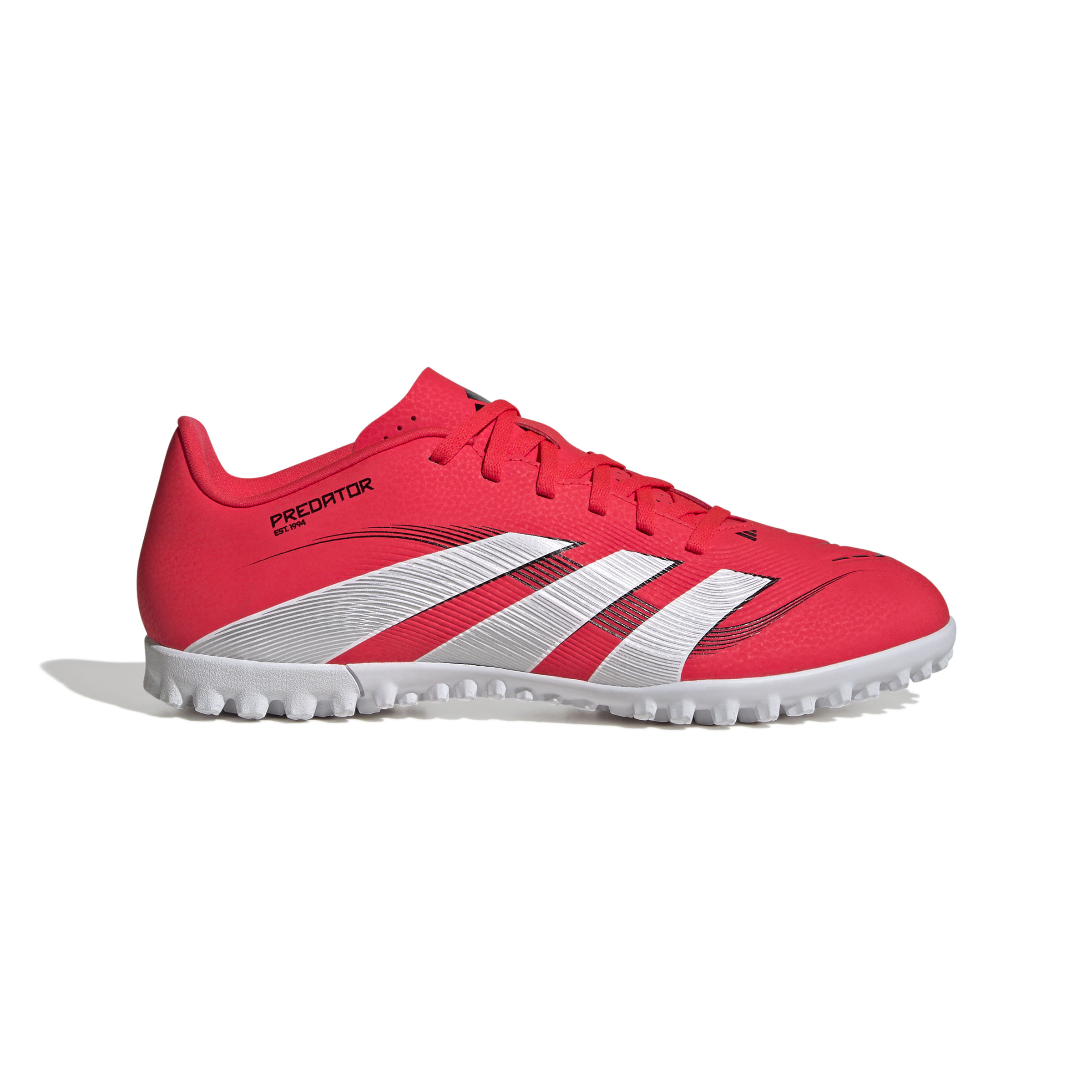 Guayos Sintetica Adidas Predator Club Turf Unisex Rojo Blanco