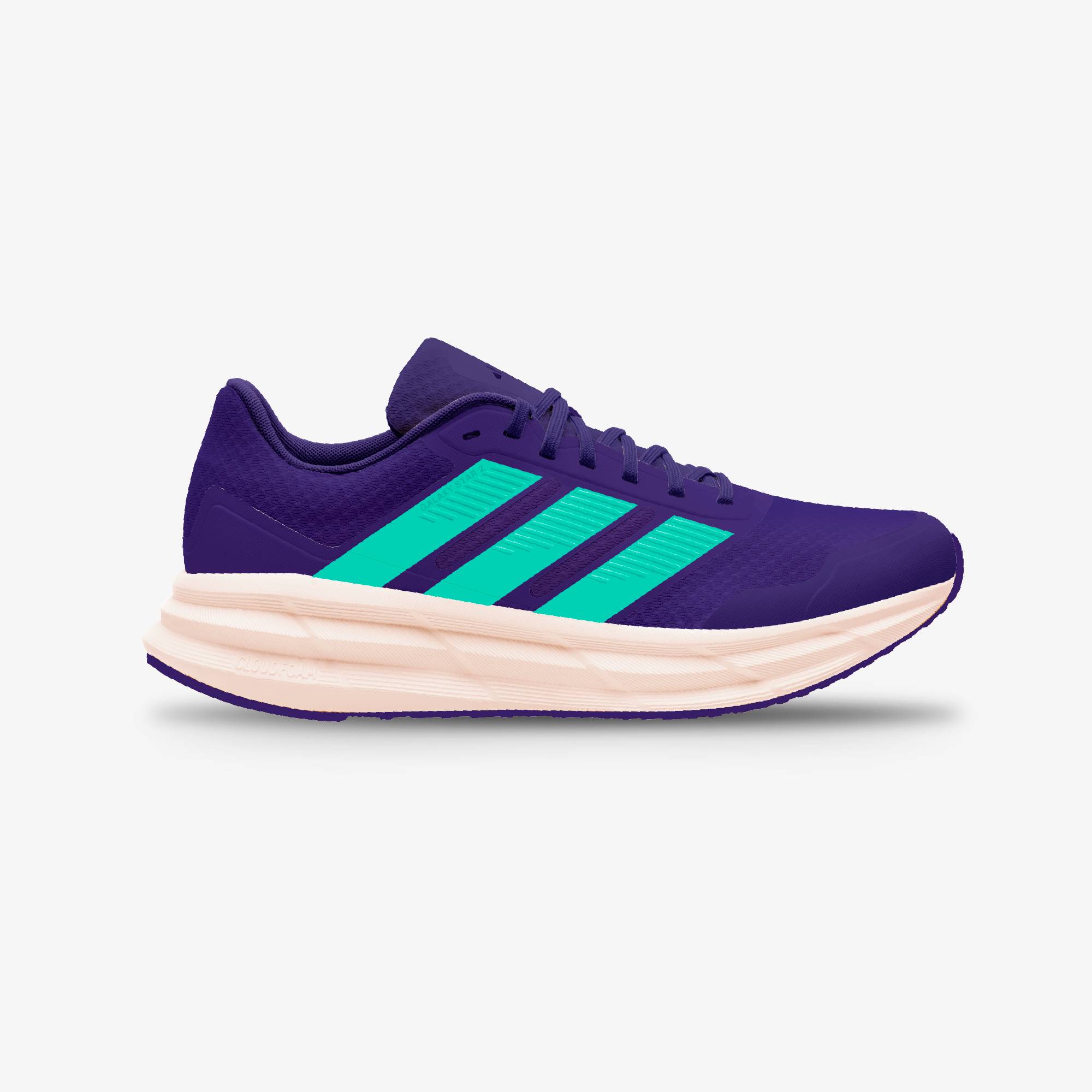Tenis Adidas Galaxy Star 2.0 Mujer Morado