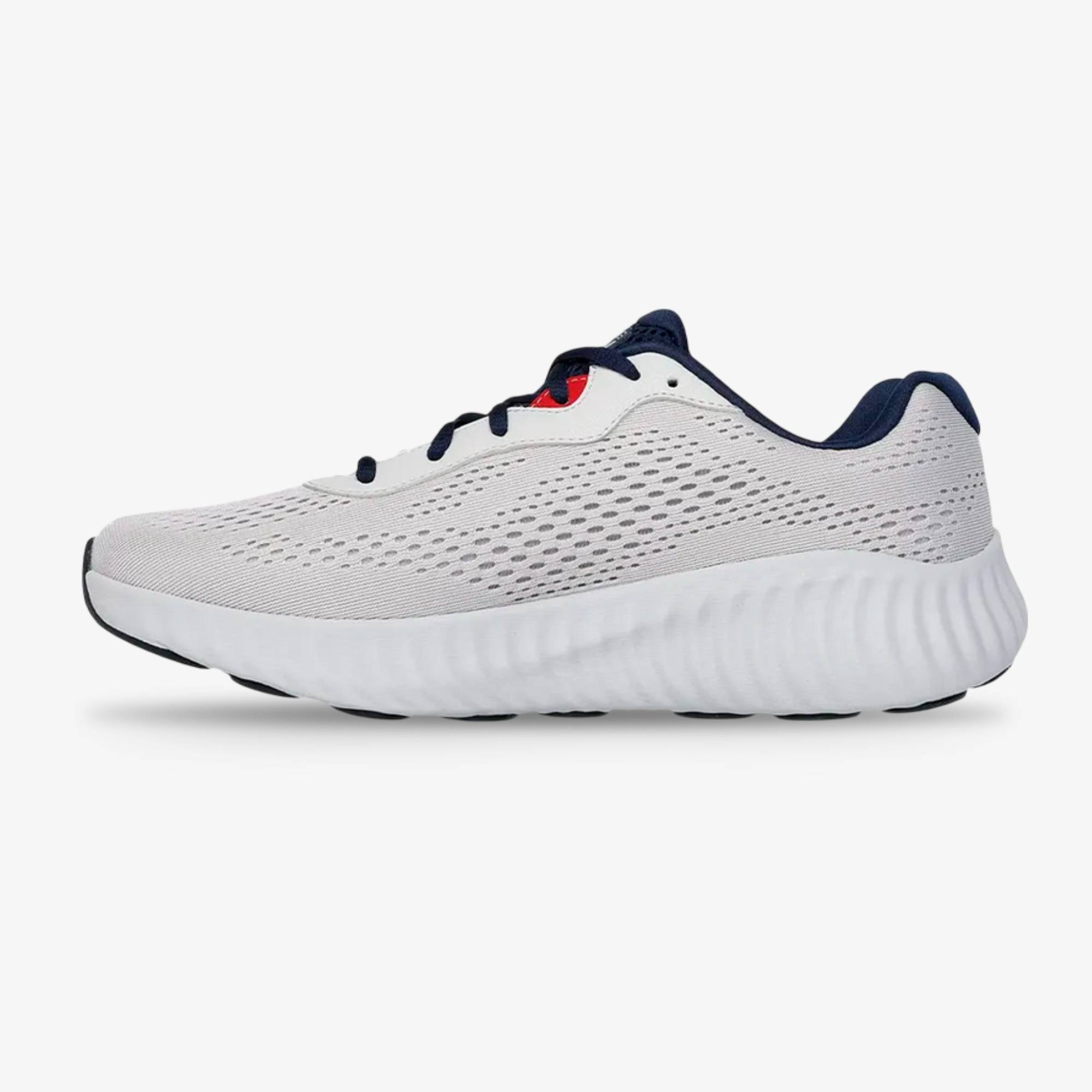 Tenis Skechers Go Run Now Hombre Blanco Azul