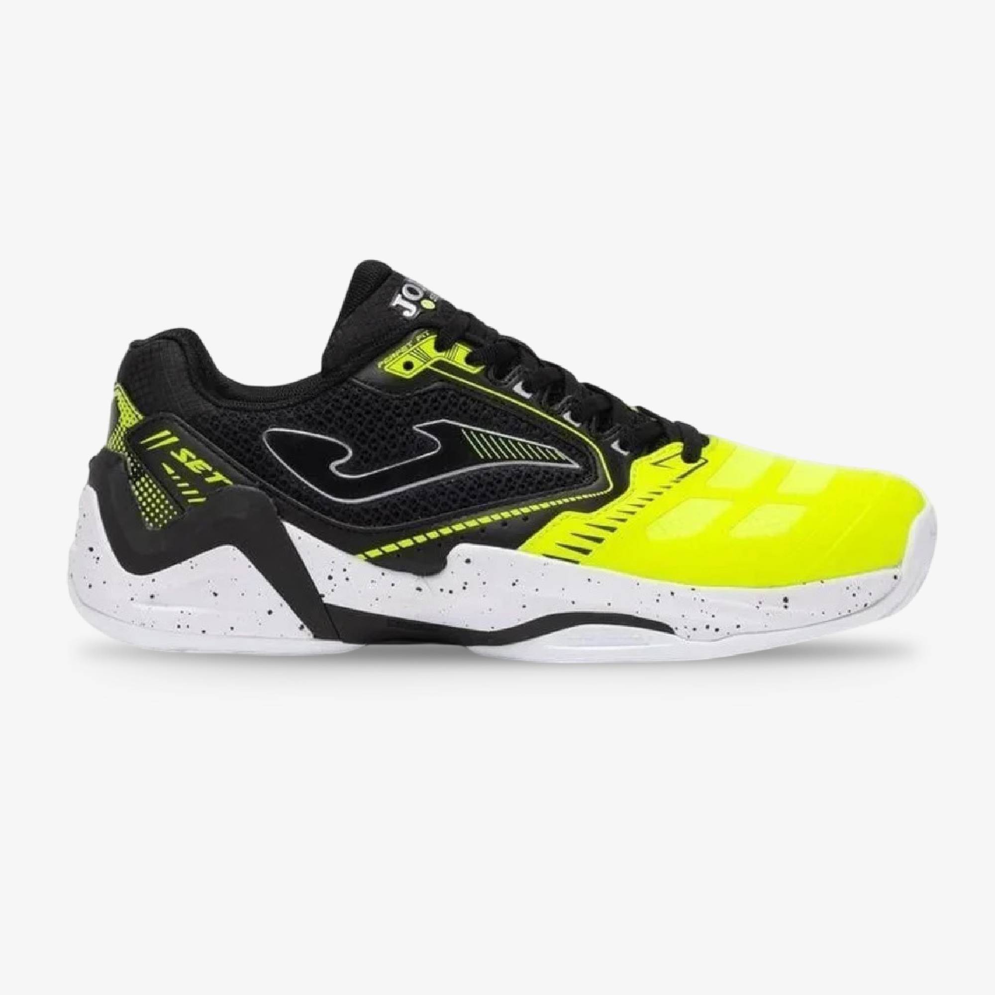 Tenis Joma Set 25 Clay Hombre Amarillo Negro