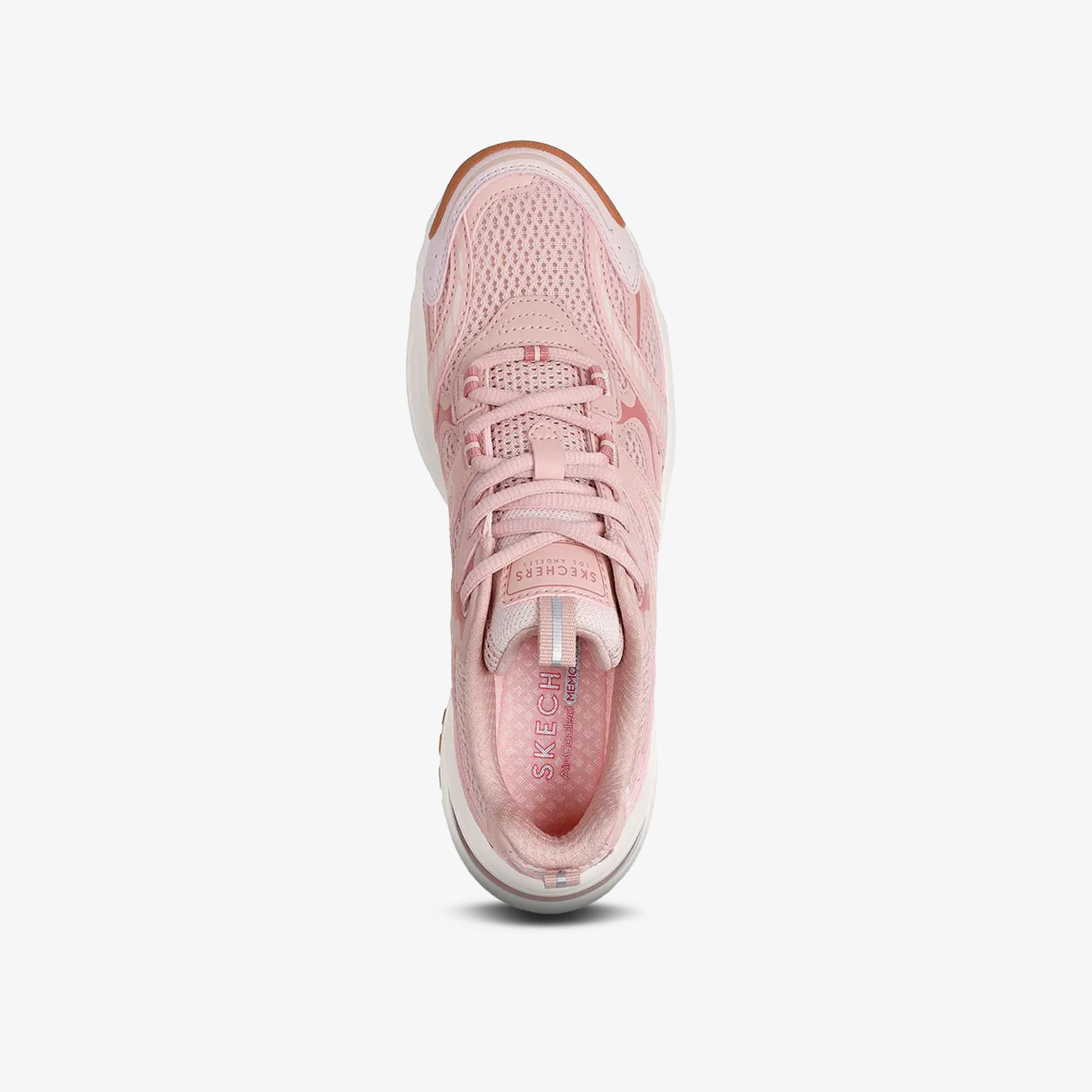 Tenis Skechers Uno Ryze Mujer Rosado Blanco
